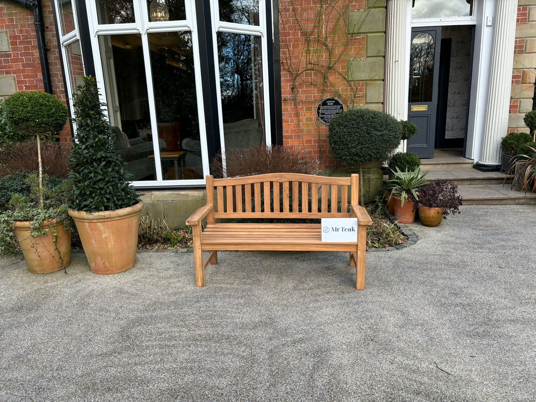 Wimbledon Three Seat Teak Bench Extra Thick – Mr Teak