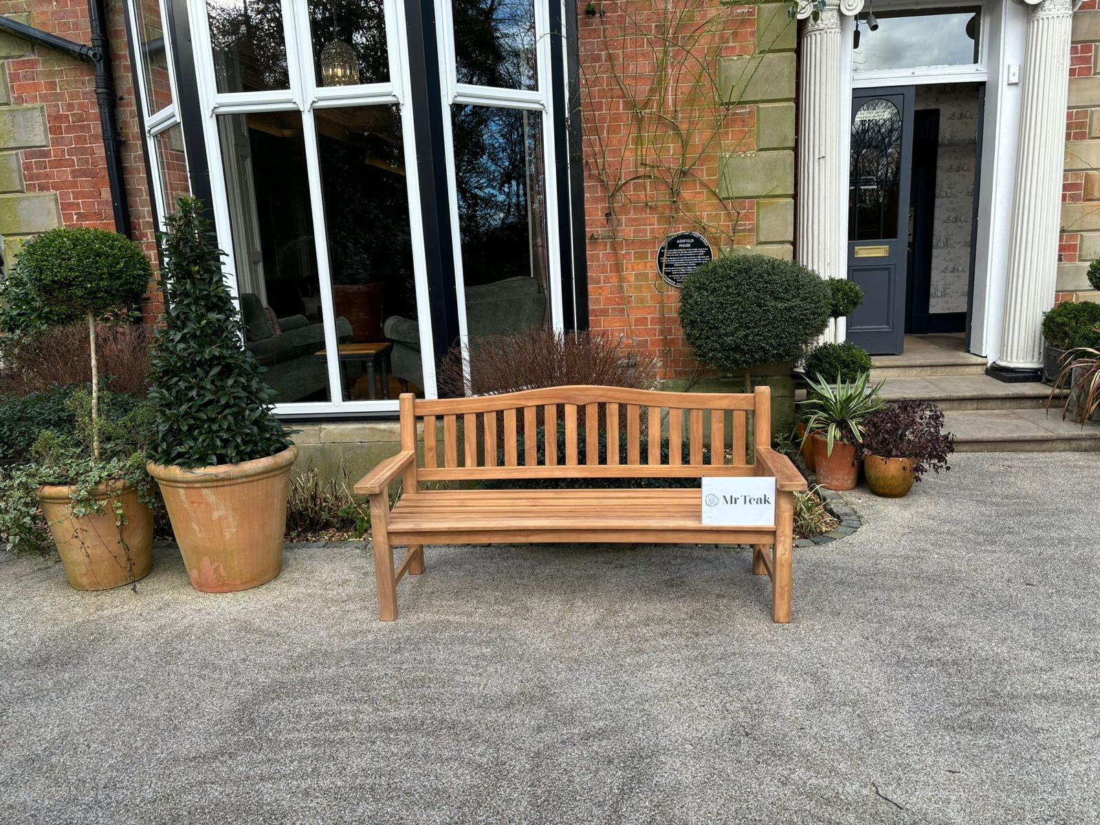 Wimbledon Four Seat Teak Bench Extra Thick – Mr Teak