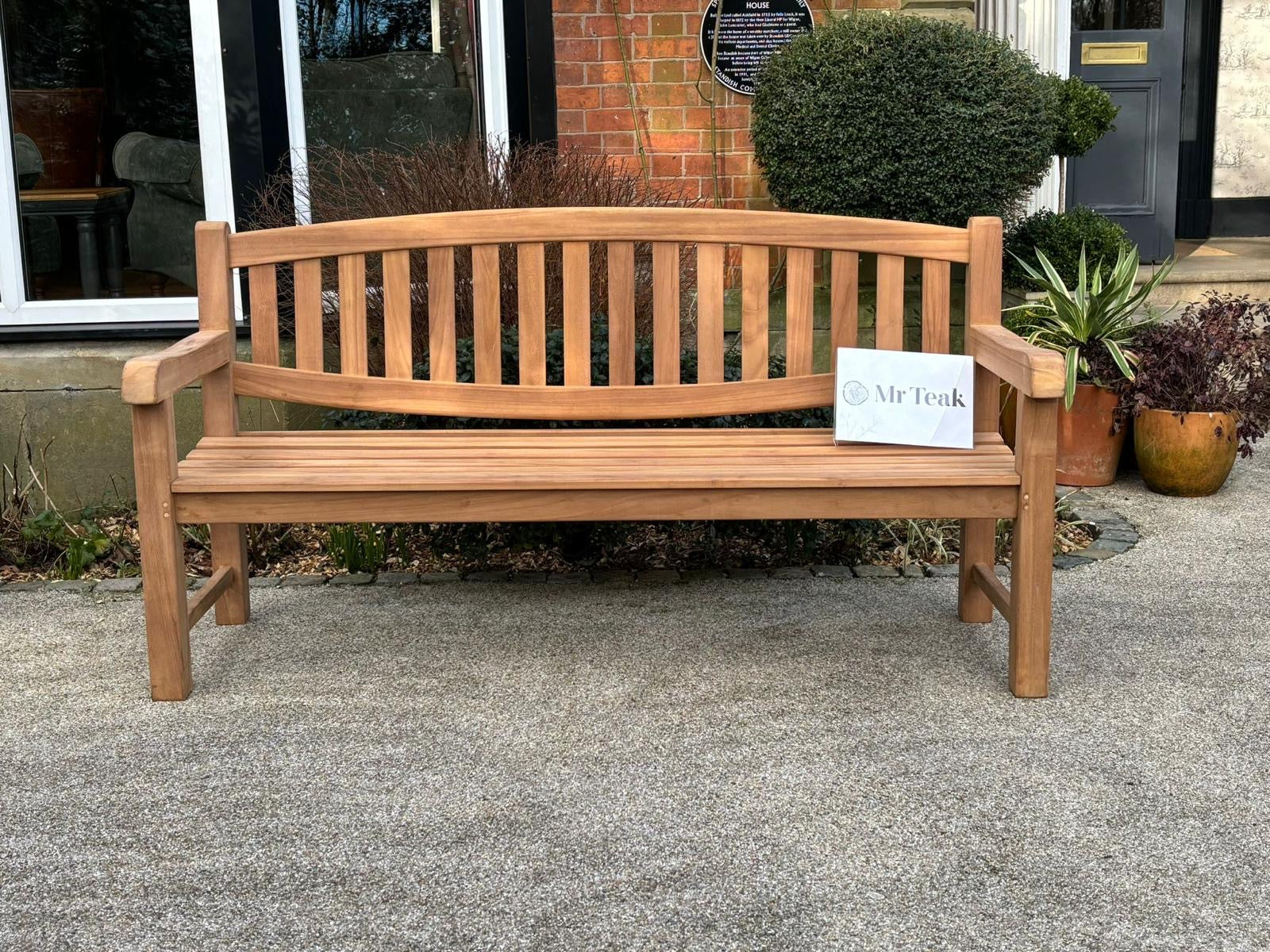 Chatsworth Four Seat Teak Bench Extra Thick – Mr Teak