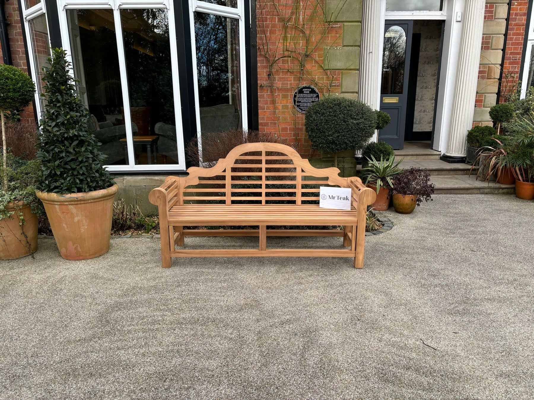 Lutyens Garden Benches | Outdoor Lutyens Benches | Mr Teak