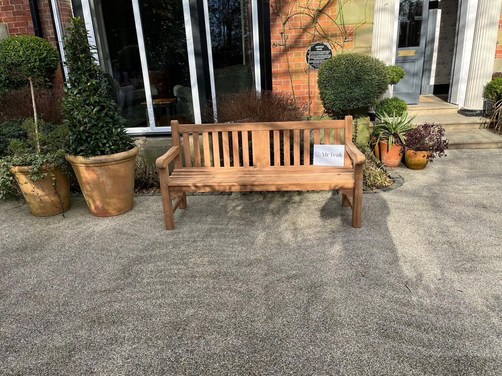 Kingston Four Seat Teak Bench Extra Thick – Mr Teak