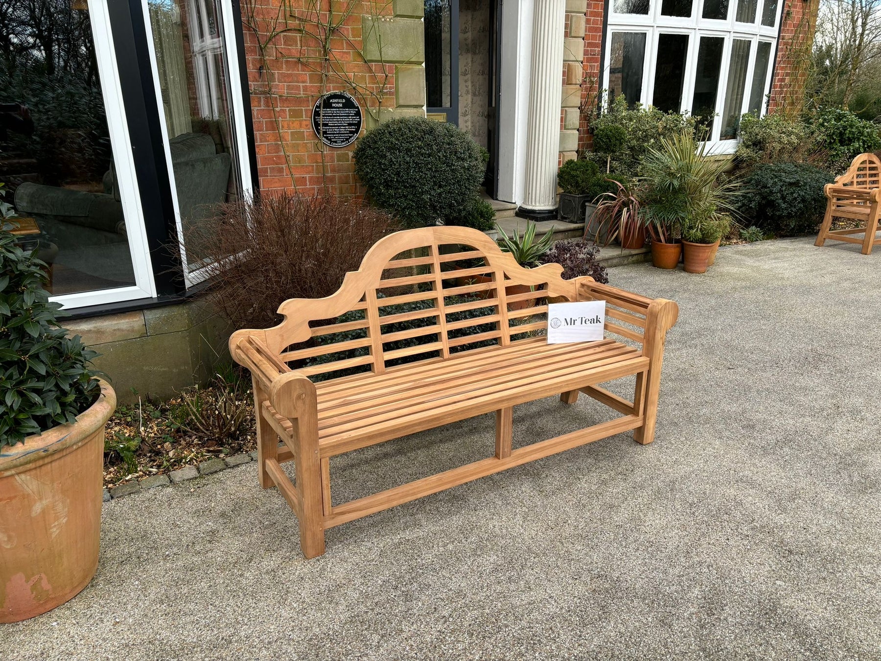 Lutyens Garden Benches | Outdoor Lutyens Benches | Mr Teak