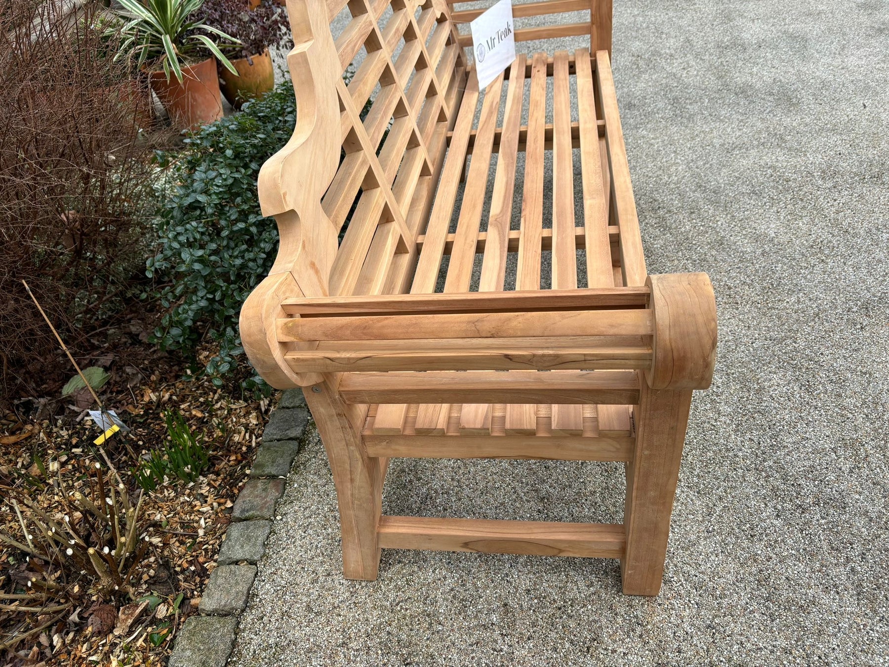 Lutyens Garden Benches | Outdoor Lutyens Benches | Mr Teak