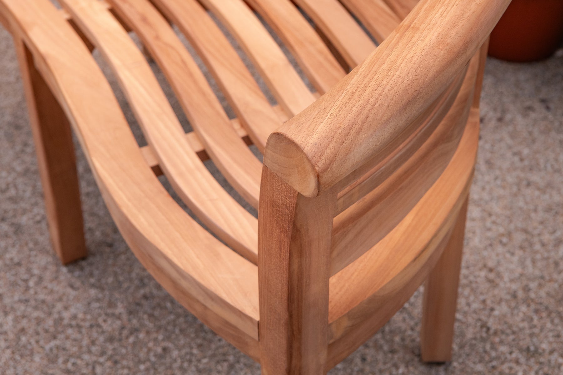 Teak Garden Banana Benches | Outdoor Banana Benches | Mr Teak