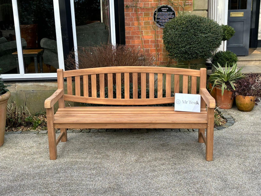 Chatsworth Four Seat Teak Bench Extra Thick – Mr Teak