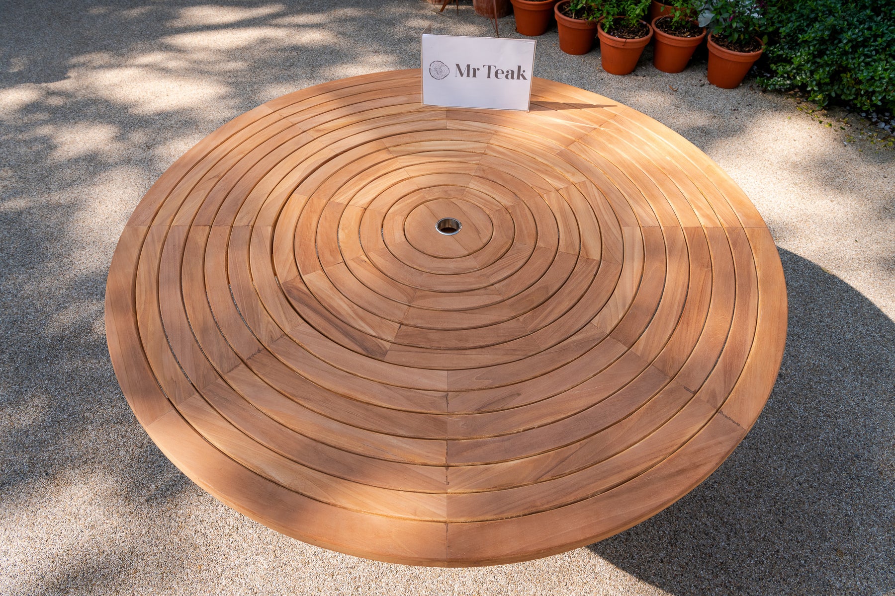 The Ripple Teak Table 150cm – Mr Teak