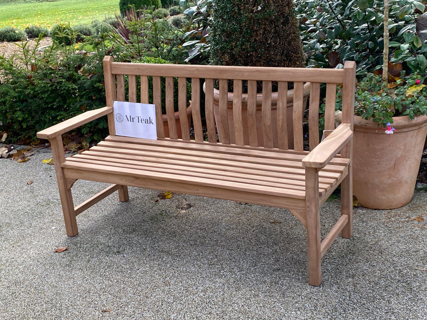Ashfield Three Seat Teak Bench – Mr Teak