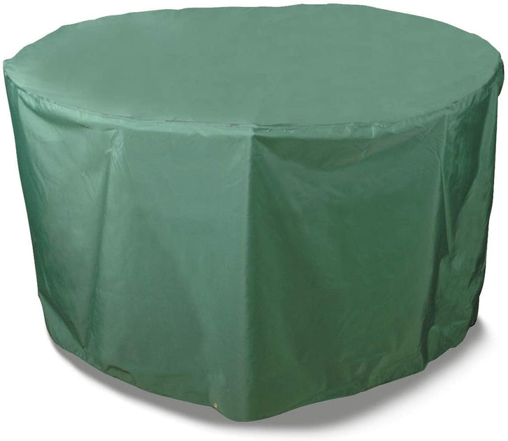 Six To Eight Seat Round Outdoor Garden table Cover – Mr Teak