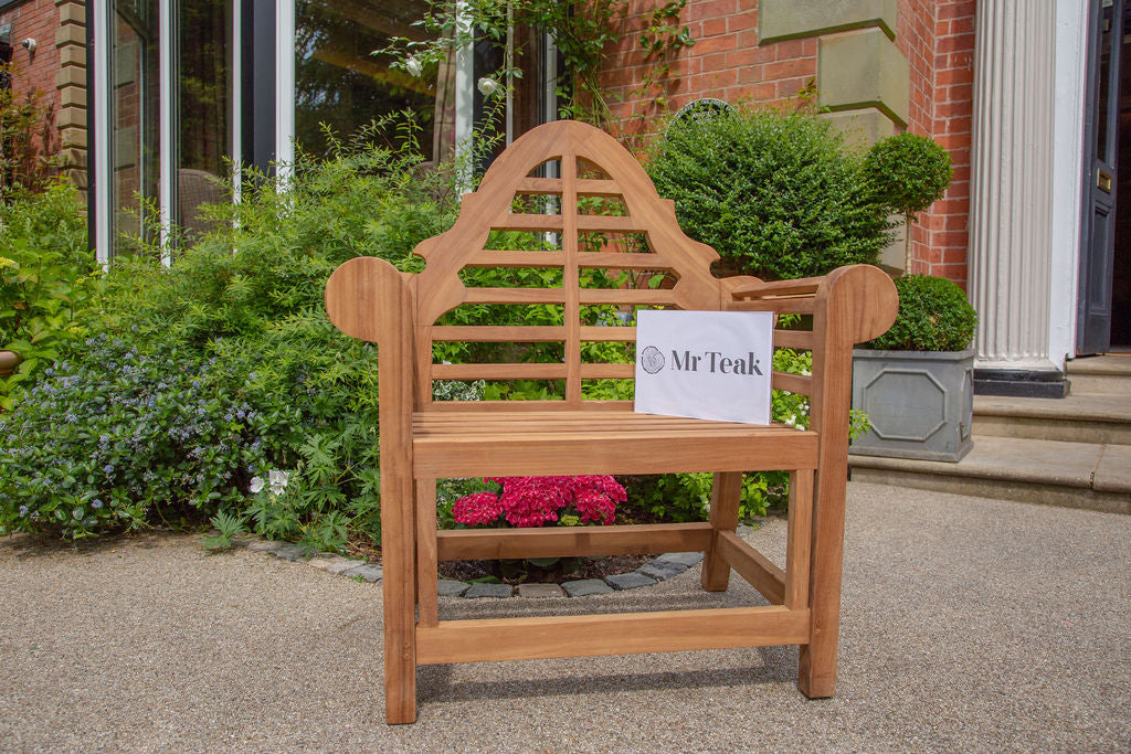 Lutyens Garden Benches | Outdoor Lutyens Benches | Mr Teak
