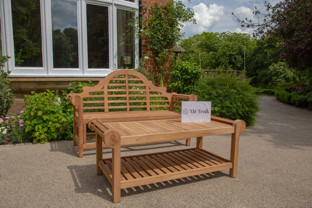 Lutyens Garden Benches | Outdoor Lutyens Benches | Mr Teak