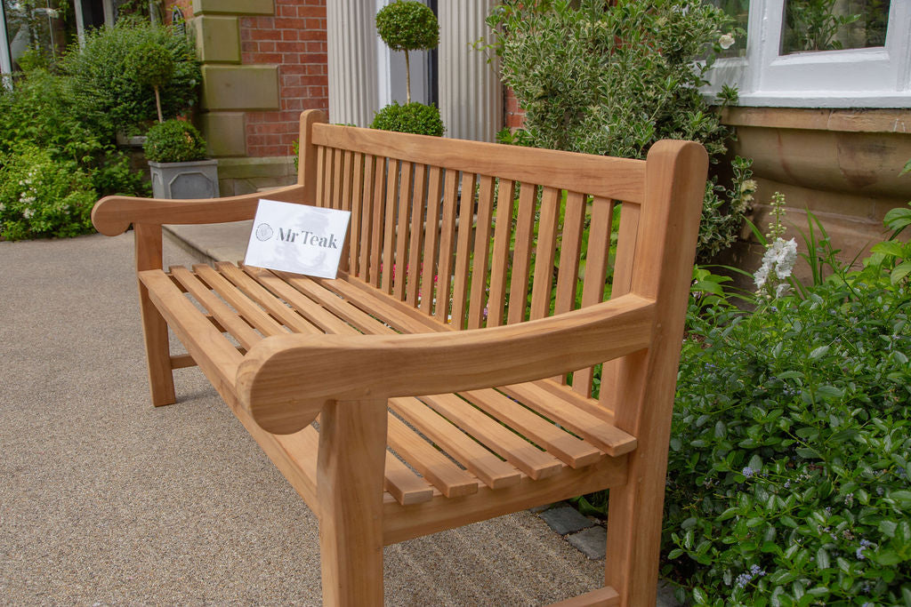 Burghley Four Seat Bench Extra Thick – Mr Teak