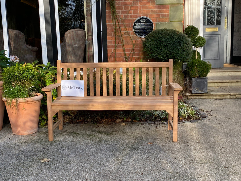 Ashfield Three Seat Teak Bench – Mr Teak